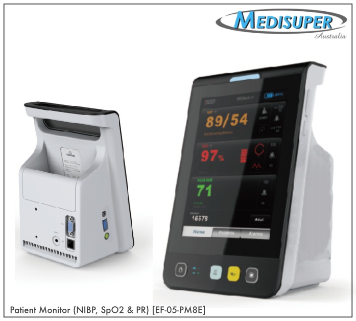 Patient Monitor (NIBP, SpO2 & PR)
